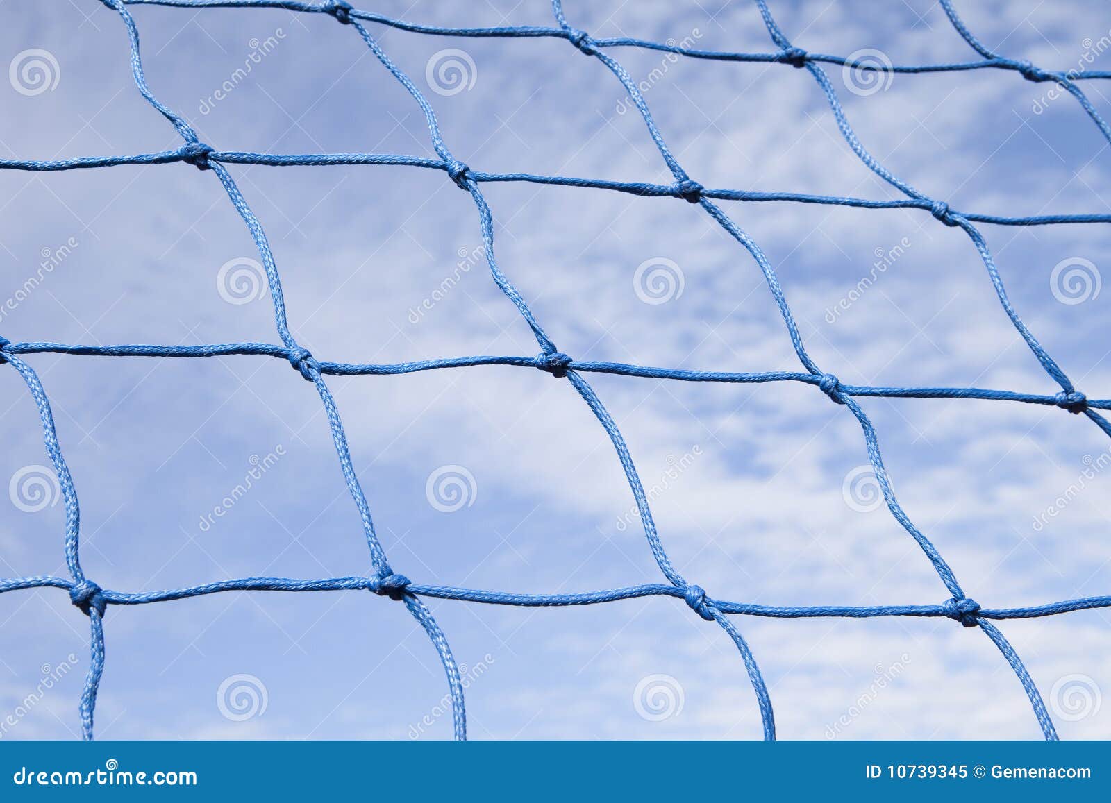 Goal netting stock image. Image of sport, goal, clouds - 10739345