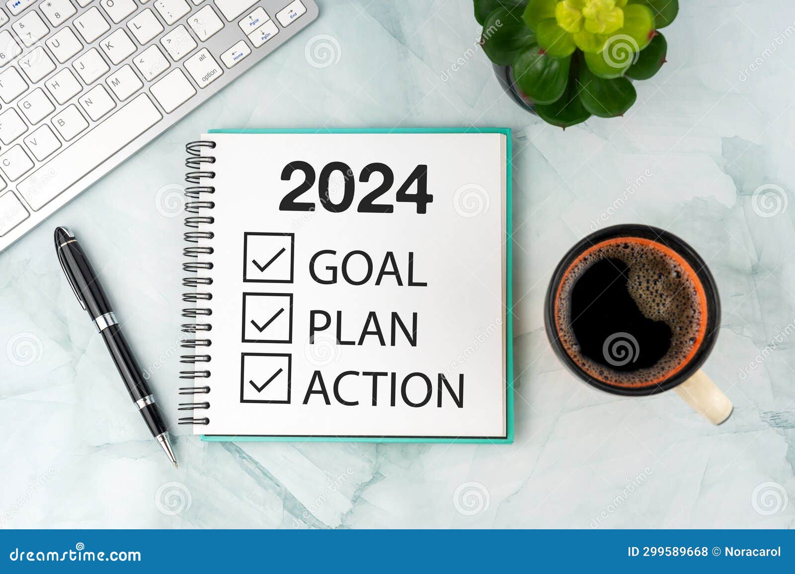 2024 Goal Plan Action, Business Action Plan Strategy. Royalty-Free ...