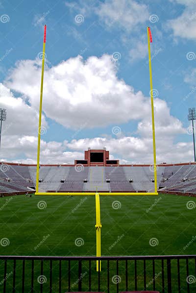 Goal post stock image. Image of score, american, scoreboard - 6050441