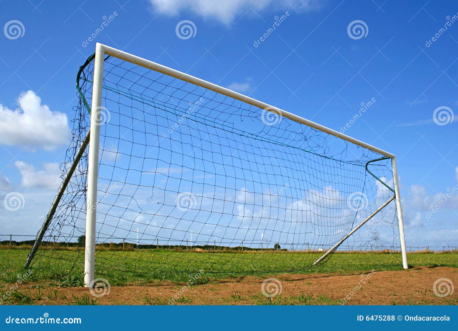 Goal post stock photo. Image of succeed, mesh, round, goal - 6475288