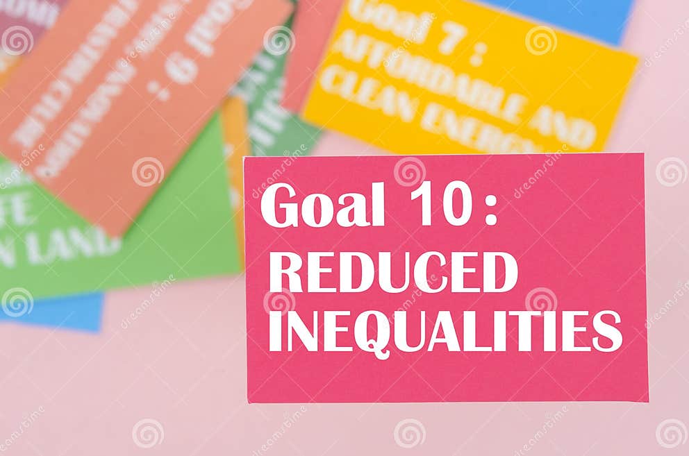The Goal 10 Reduced Inequalities The Sdgs 17 Development Goals