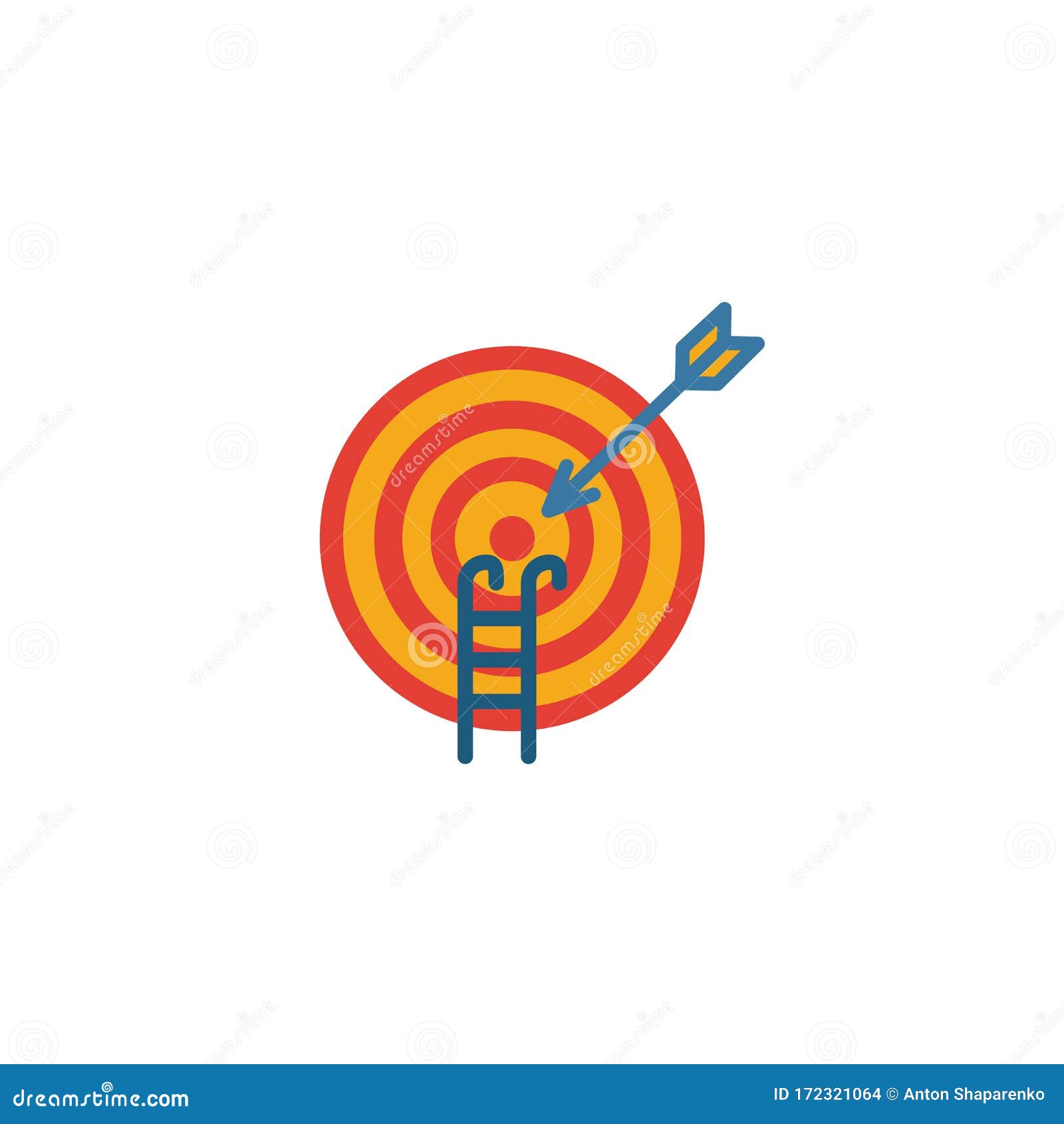 Goal Seeking Icon. Simple Element from Project Management Icons ...