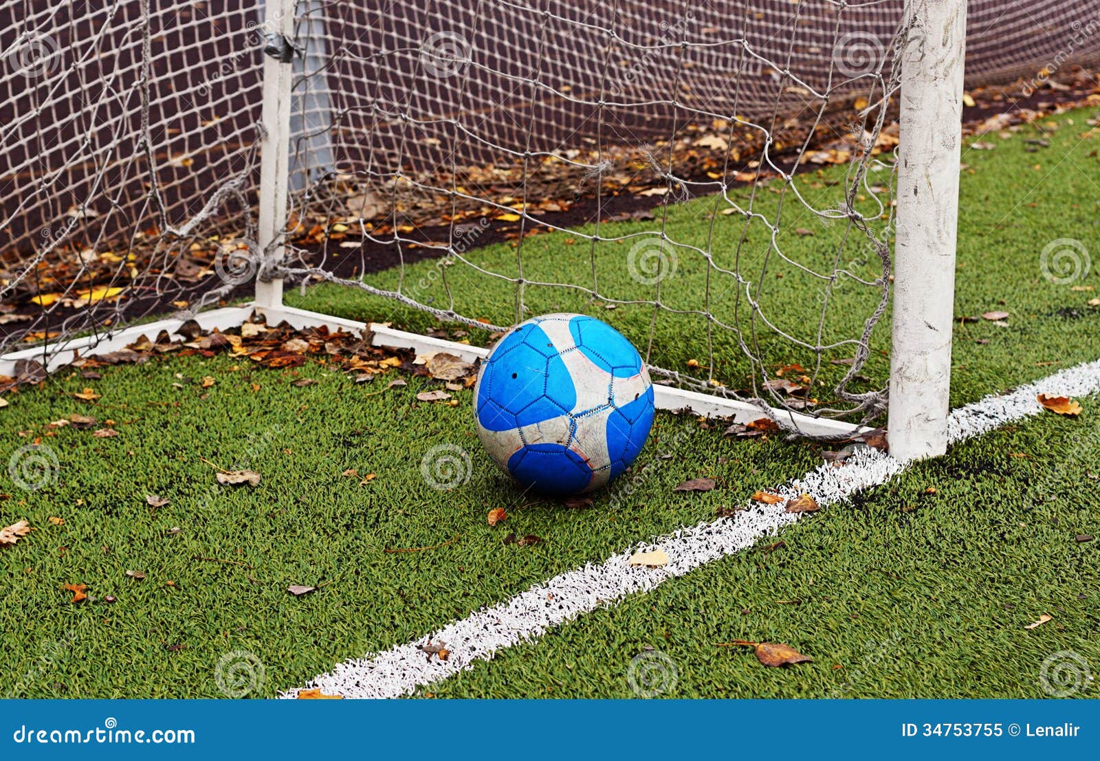 Goal stock image. Image of ground, goal, track, ball - 34753755