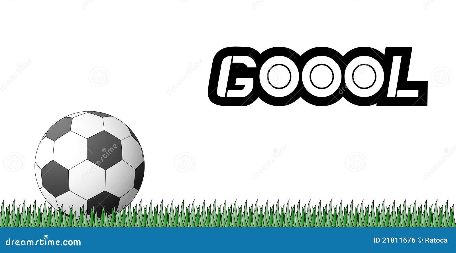 Goal symbol stock vector. Illustration of celebrate, ball - 21811676