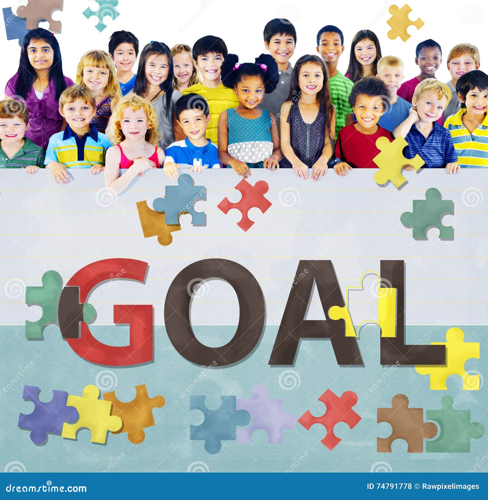 Goal Target Aiming Success Vision Concept Stock Photo - Image of child ...