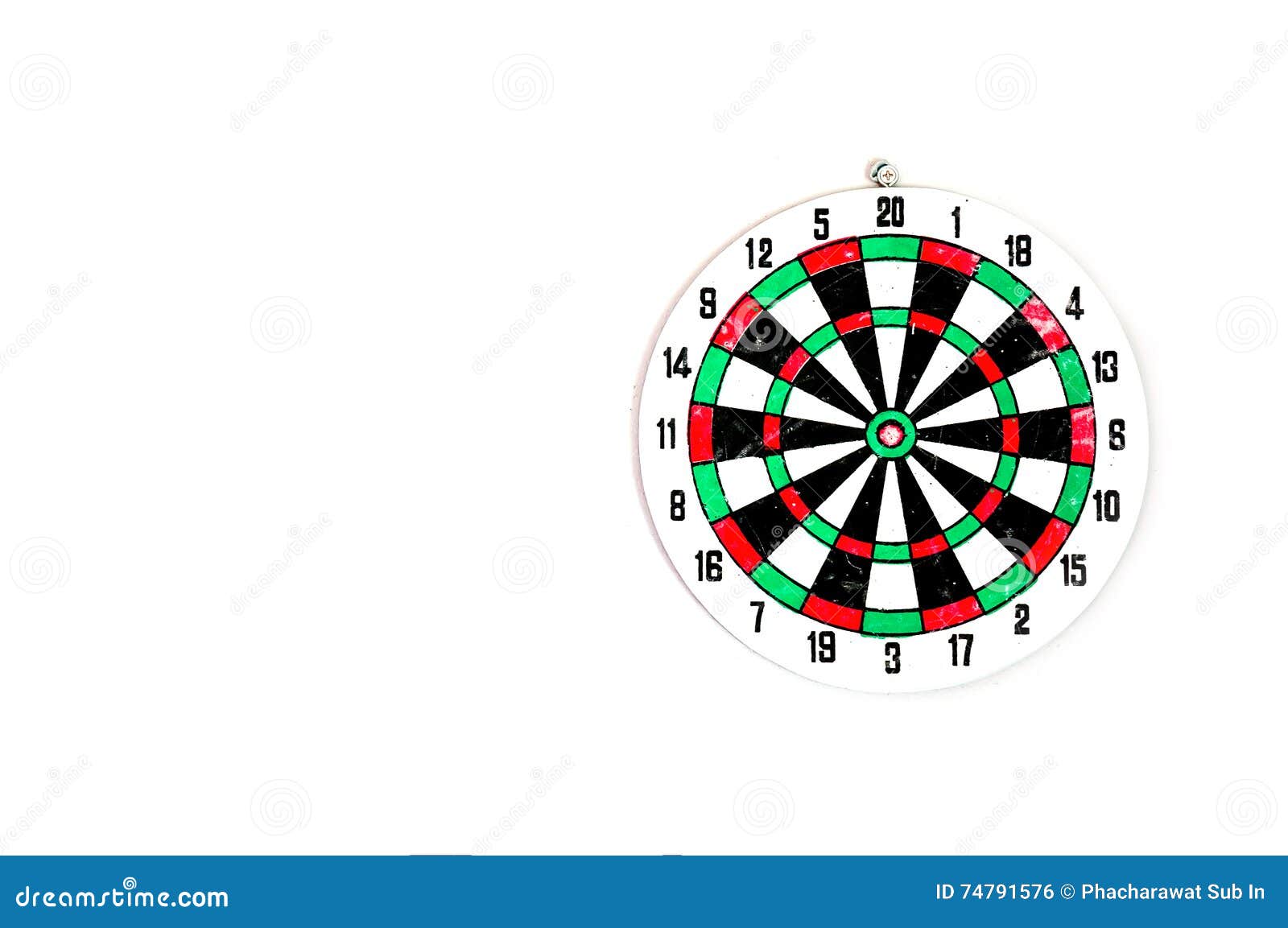 The Goal Target Game Isolated White Backgound Stock Photo - Image of ...