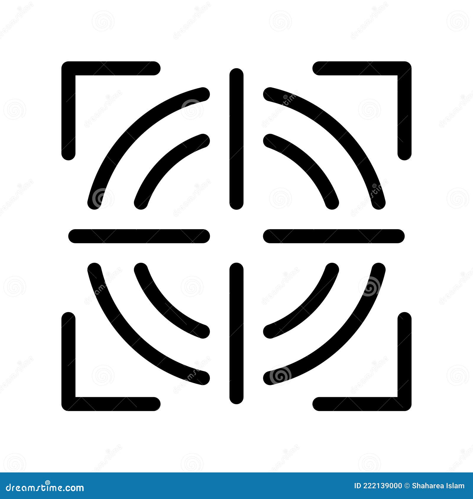 Goal, target icon stock vector. Illustration of designed - 222139000