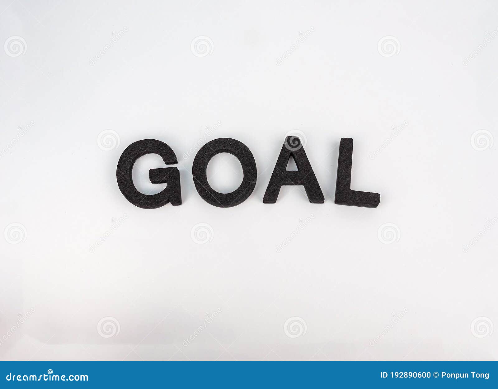 GOAL Text With 2023, 2022, 2021 And 2020 Wooden Building Blocks On ...