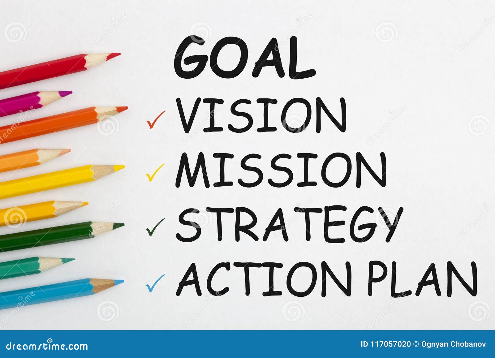Goal Vision Mission Strategy Action Plan Stock Photography ... Goal Vision Mission Strategy Action Plan Stock Photography ...