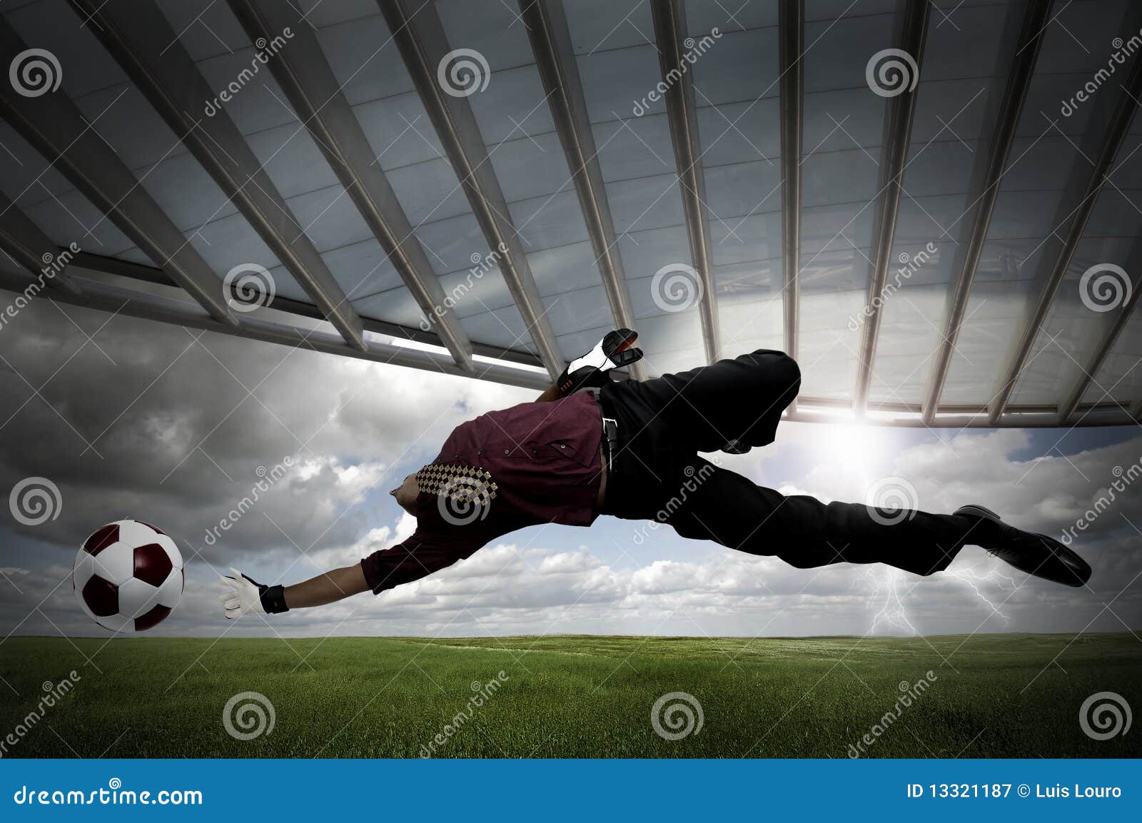 Goalkeeper stock image. Image of goal, goalkeeper, expression - 13321187