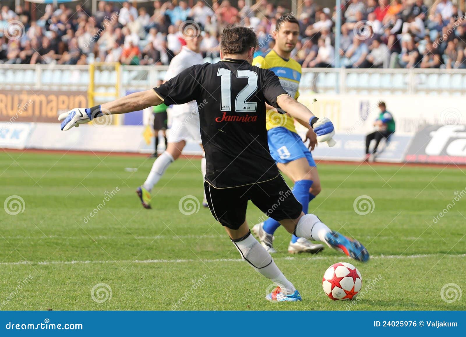 Goalkeeper editorial photo. Image of saving, hard, sport - 24025976