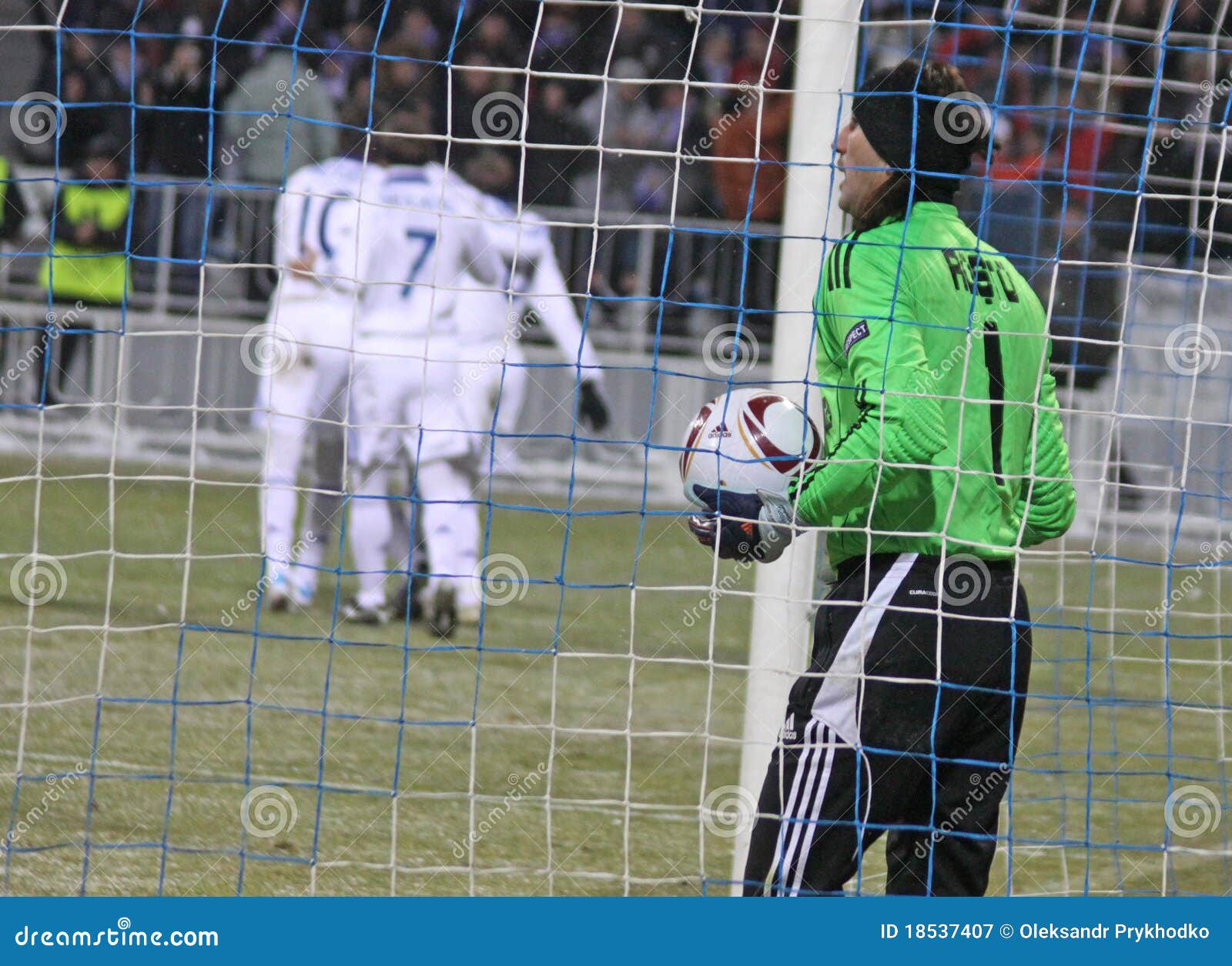 Goalkeeper Rustu Recber of Besiktas Editorial Photography - Image of ...