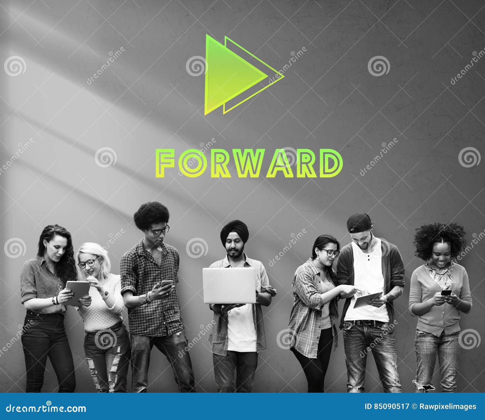 Goals Aim Forward Positivity Success Mission Concept Stock Image ...