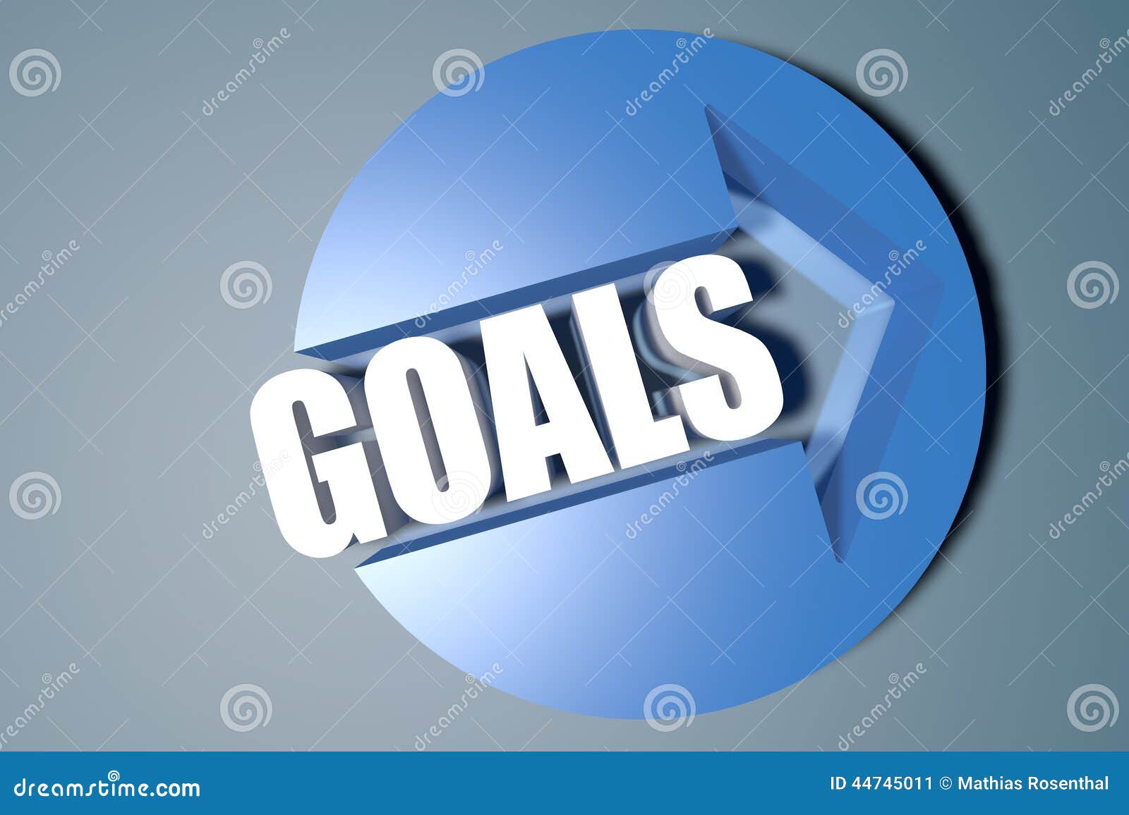 Goals stock illustration. Illustration of objective, conceptual - 44745011