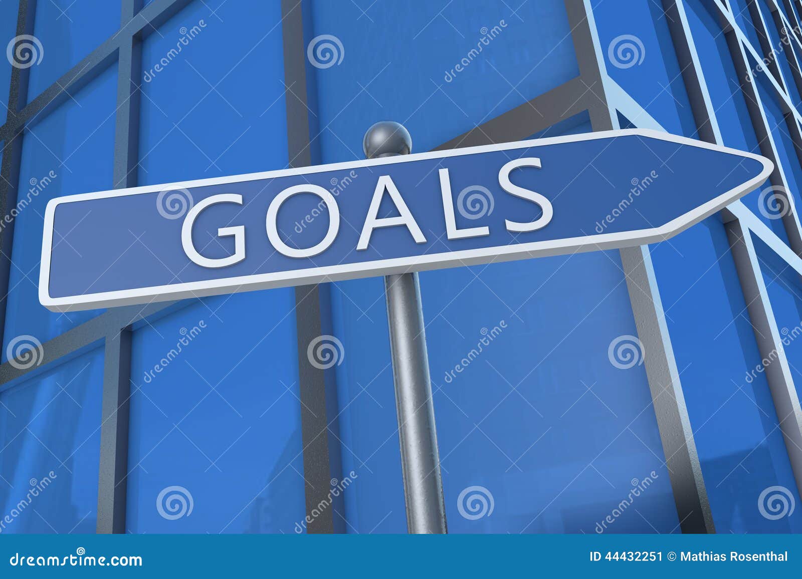Goals stock illustration. Illustration of management - 44432251