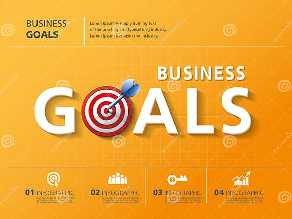 Goals stock vector. Illustration of icons, management - 44183688