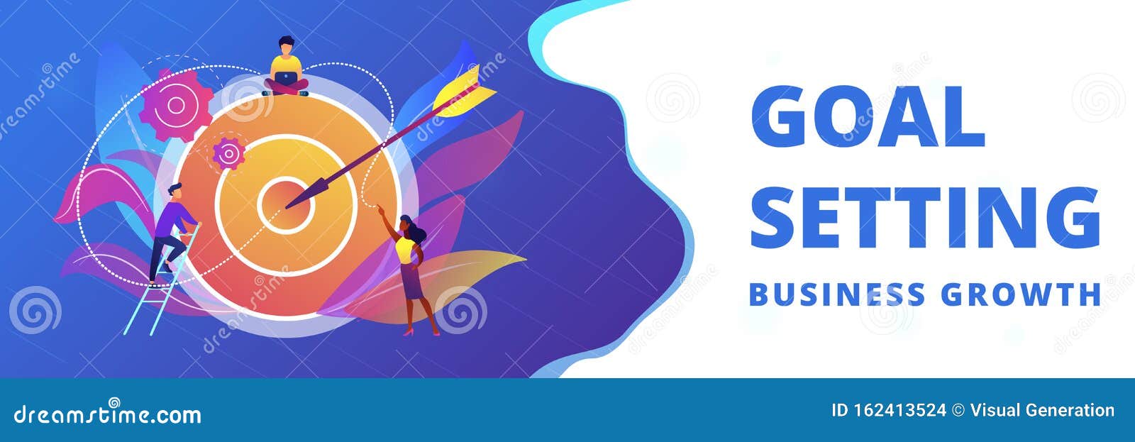 Goals and Objectives Concept Banner Header. Stock Vector - Illustration ... Goals and Objectives Concept Banner Header. Stock Vector - Illustration ...