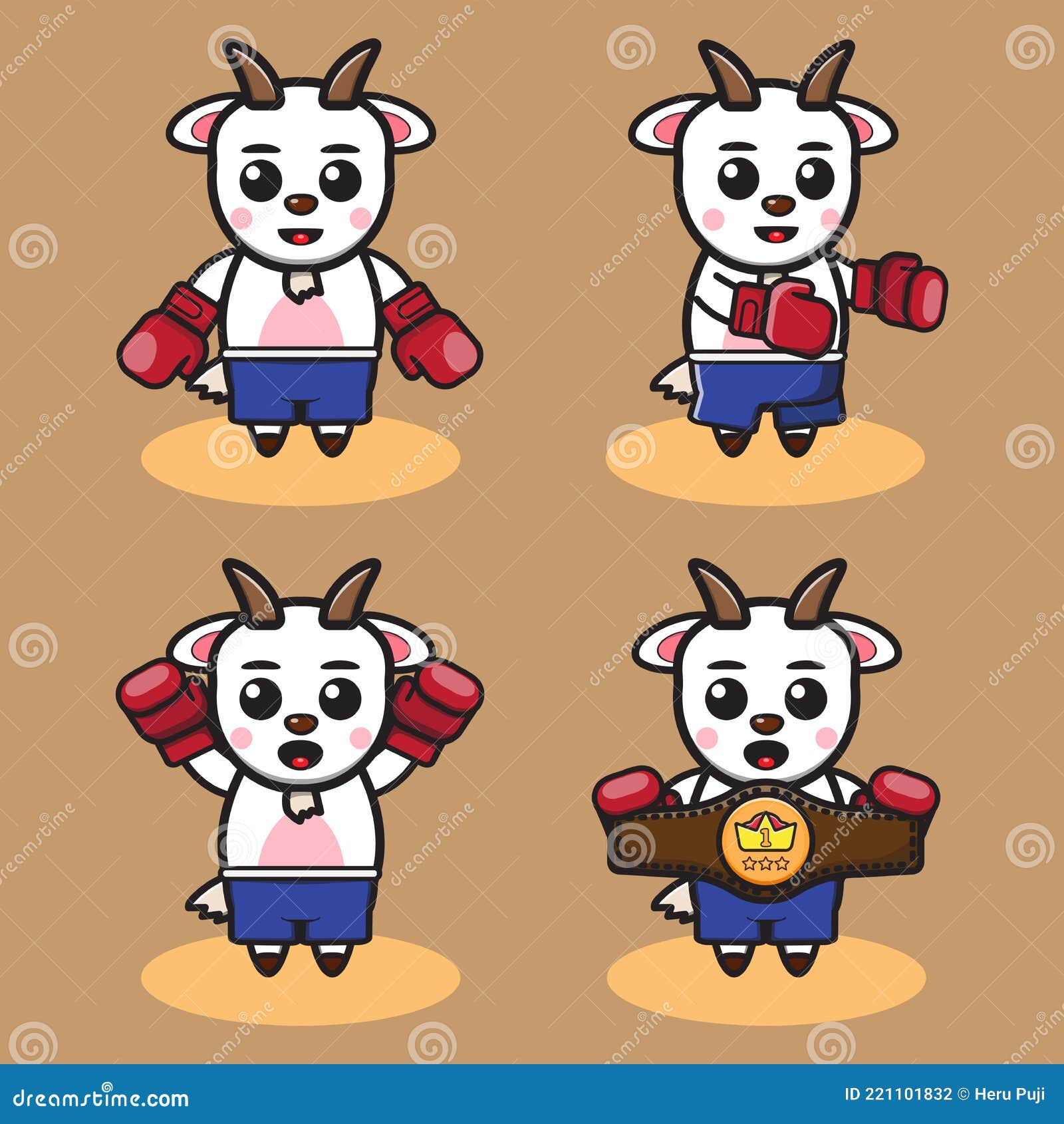 Goat Boxing Stock Illustrations – 70 Goat Boxing Stock Illustrations ...