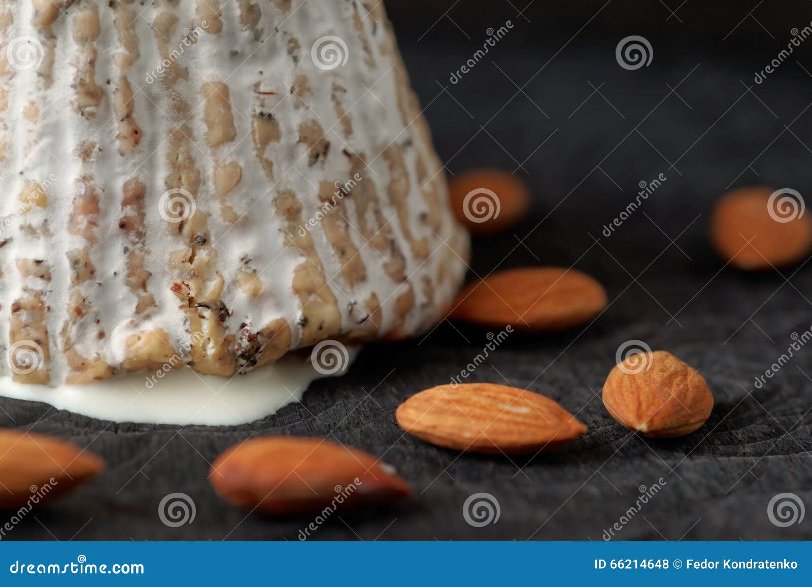 Goat Cheese with Mold Crust Stock Photo - Image of ripened, staple ...