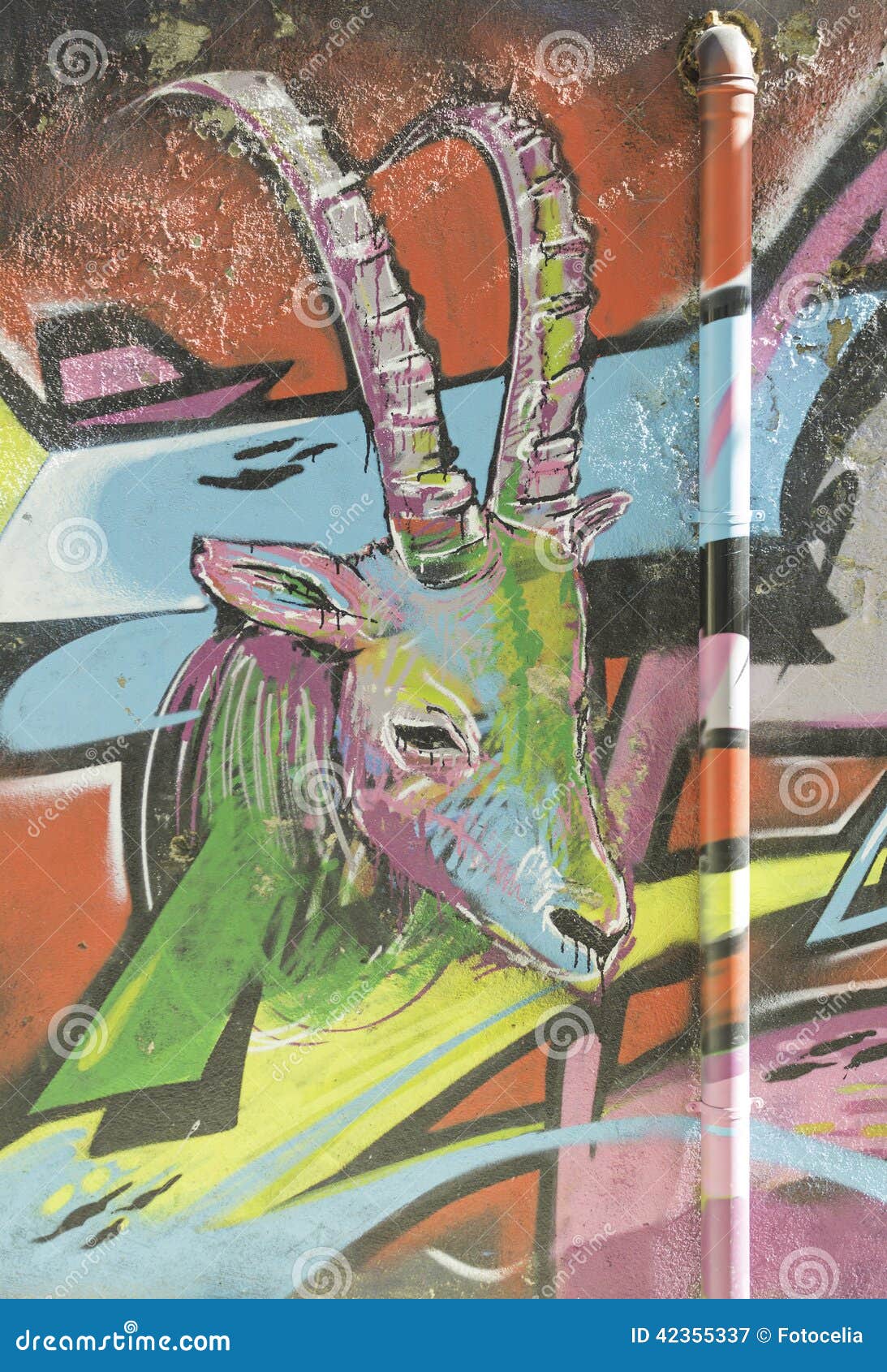 Goat colors editorial photography. Image of look, horizontal - 42355337