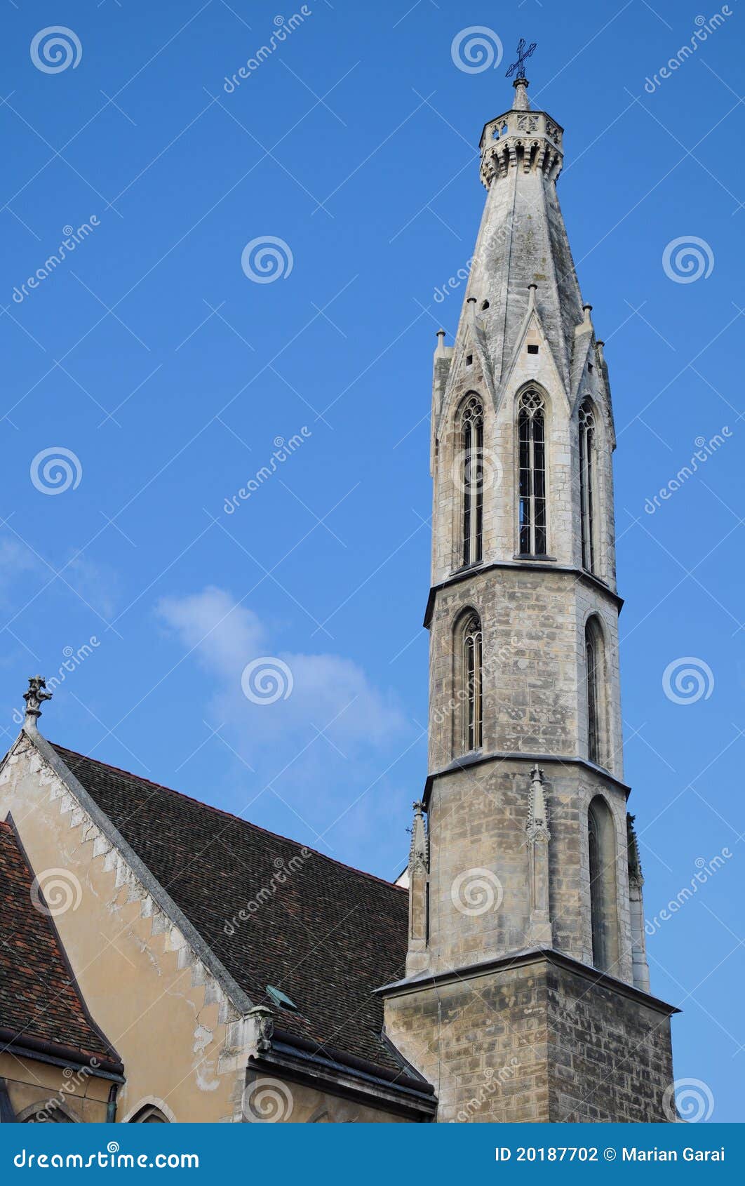 Goat the Gothic Church in Sopron Stock Photo - Image of sopron, windows ...