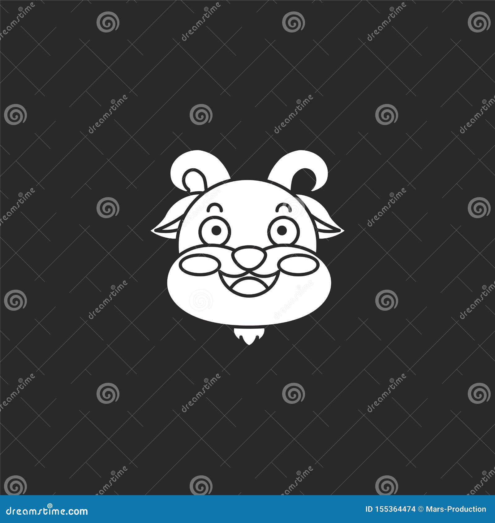 Goat Icon. Filled Goat Icon for Website Design and Mobile, App ...