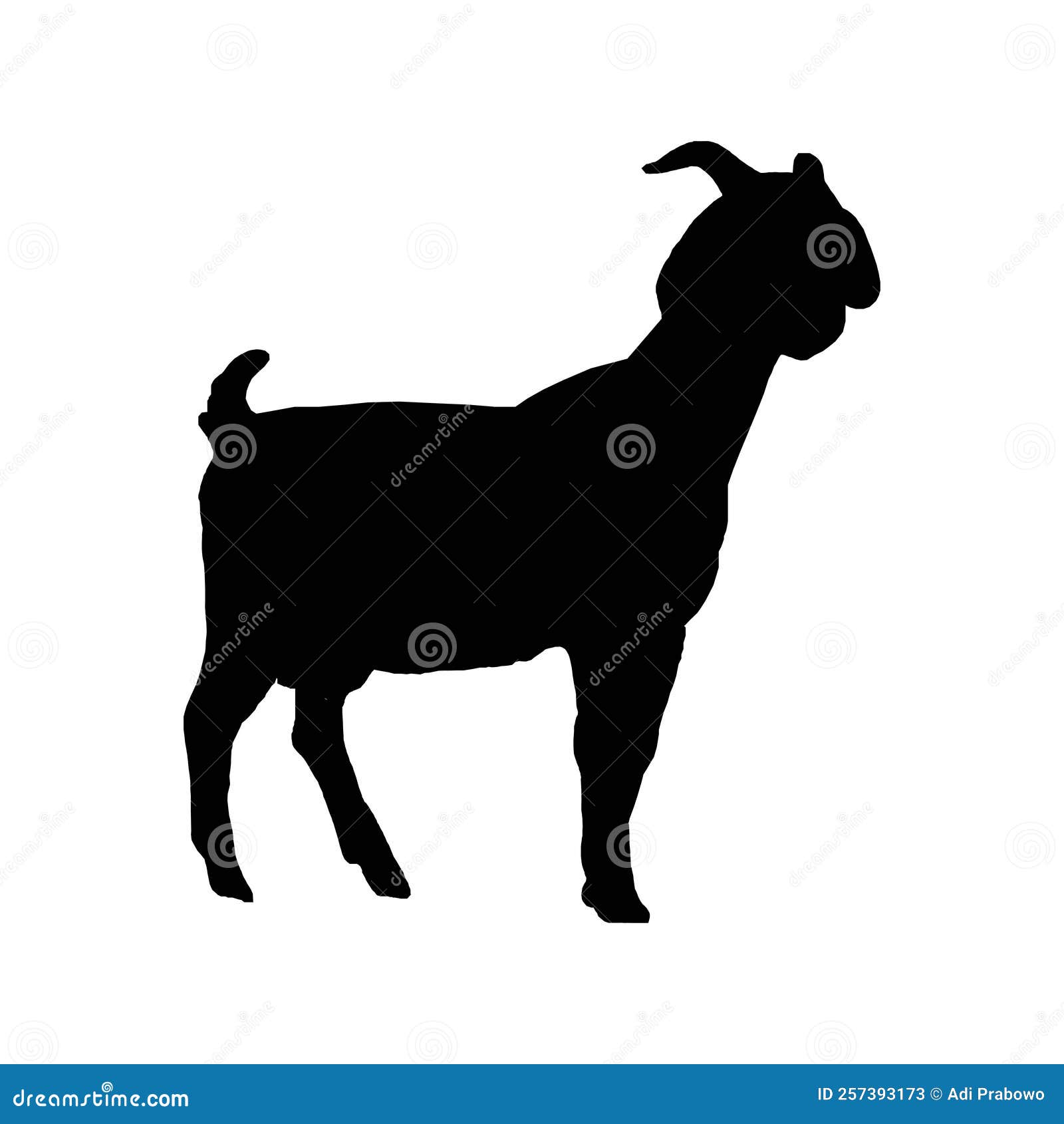 Goat Icon Logo Vector Design Stock Vector - Illustration of farm, milk ...