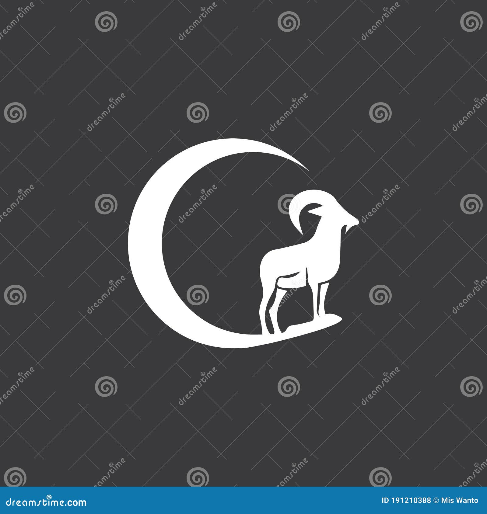 Goat Logo. Farm Logo. A Set Of Logos. Goat. Cheese Factory. Ecological ...