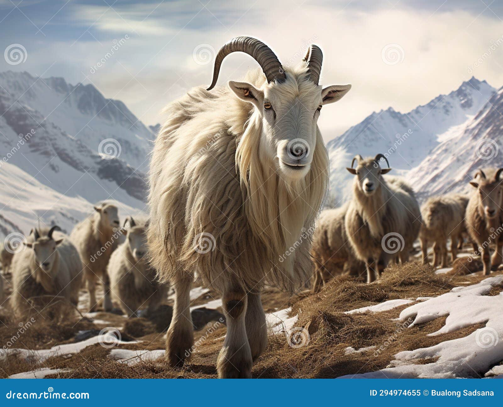 Goat Made with Generative AI Illustration Stock Illustration ...