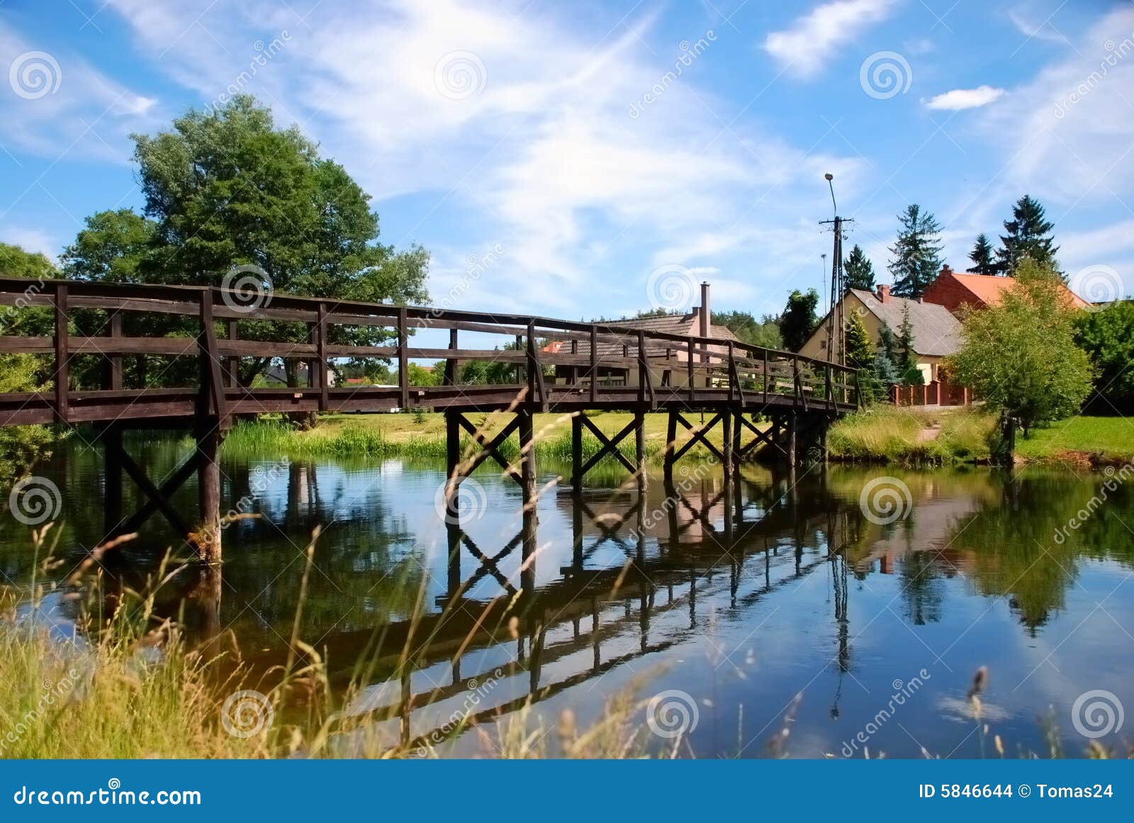 Goat s Bridge stock photo. Image of lake, bridge, nature - 5846644