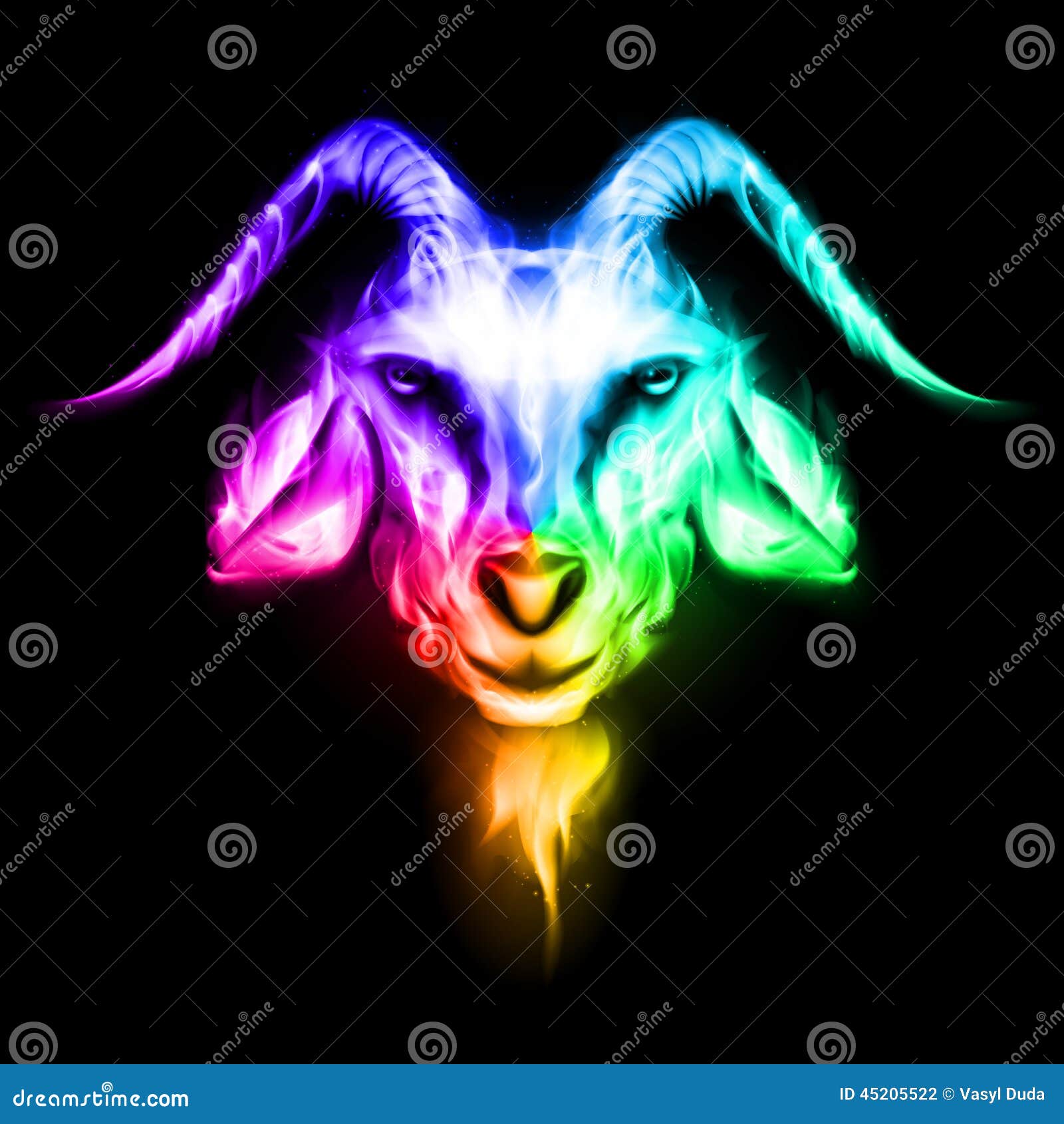 Colored Goat Stock Illustrations – 575 Colored Goat Stock Illustrations ...