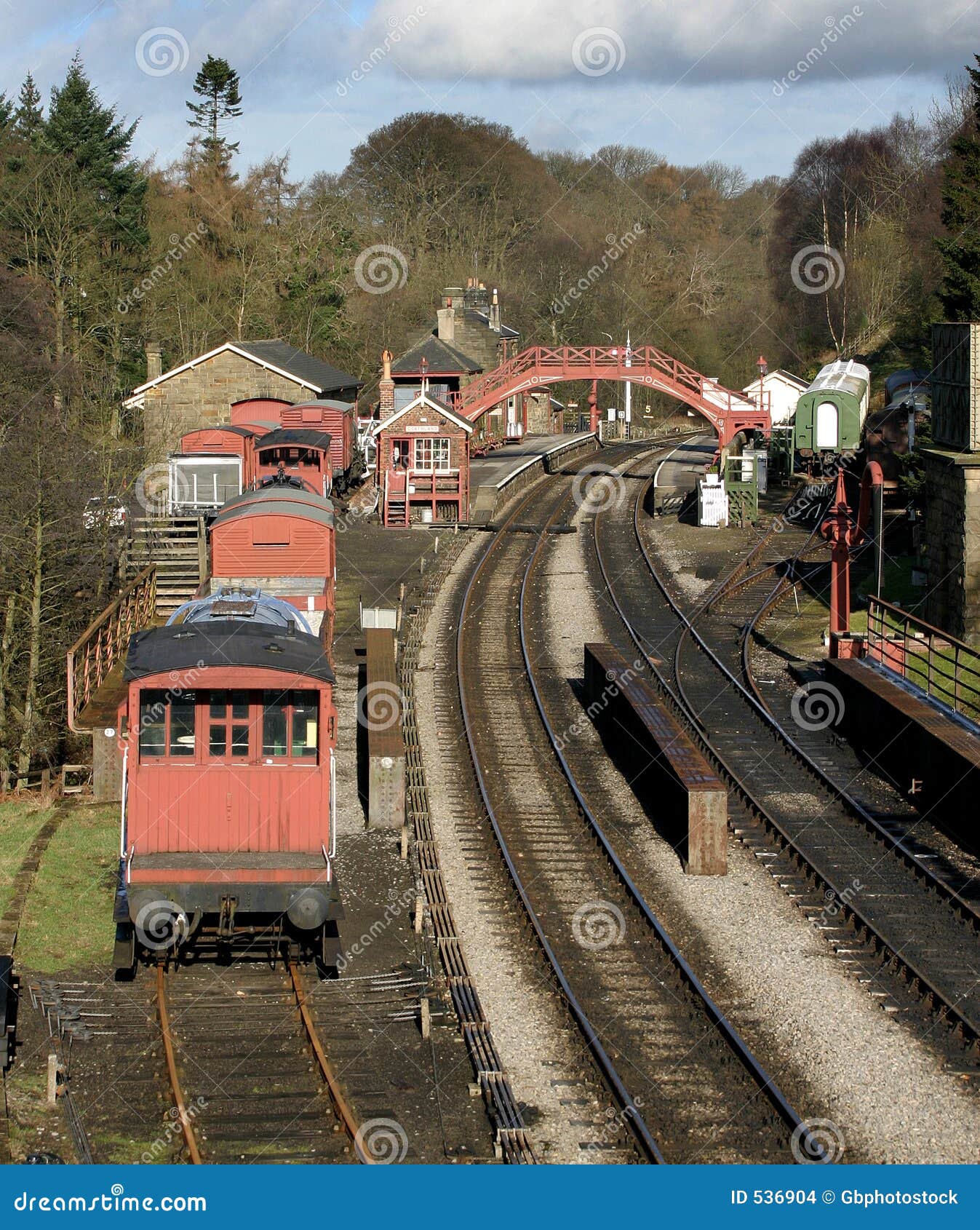 Goathland Station in North Yorkshire UK Stock Photo - Image of rail ...