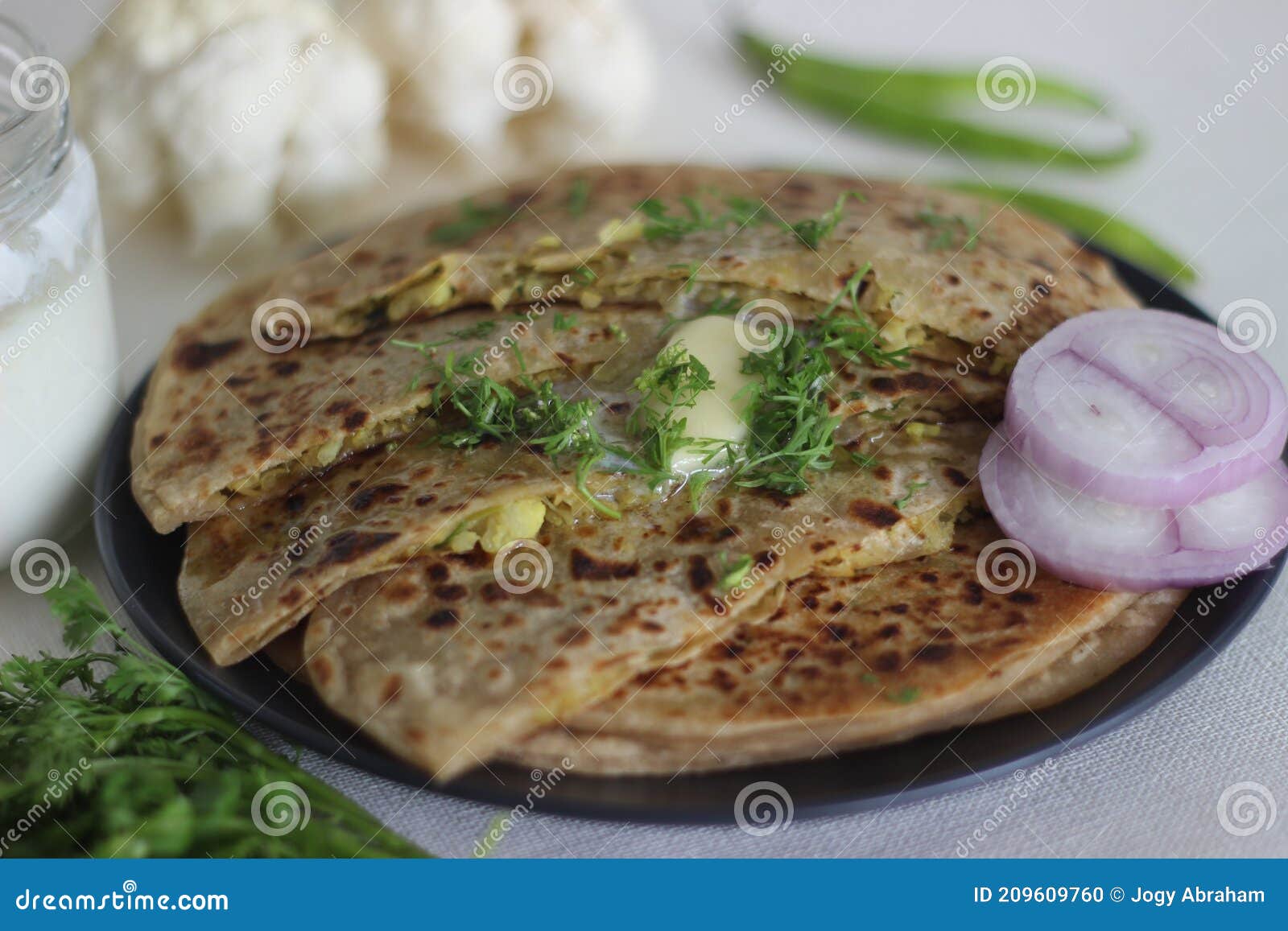 Gobi Paratha Or Cauliflower Paratha Is A Type Of Paratha Or Parantha Or ...