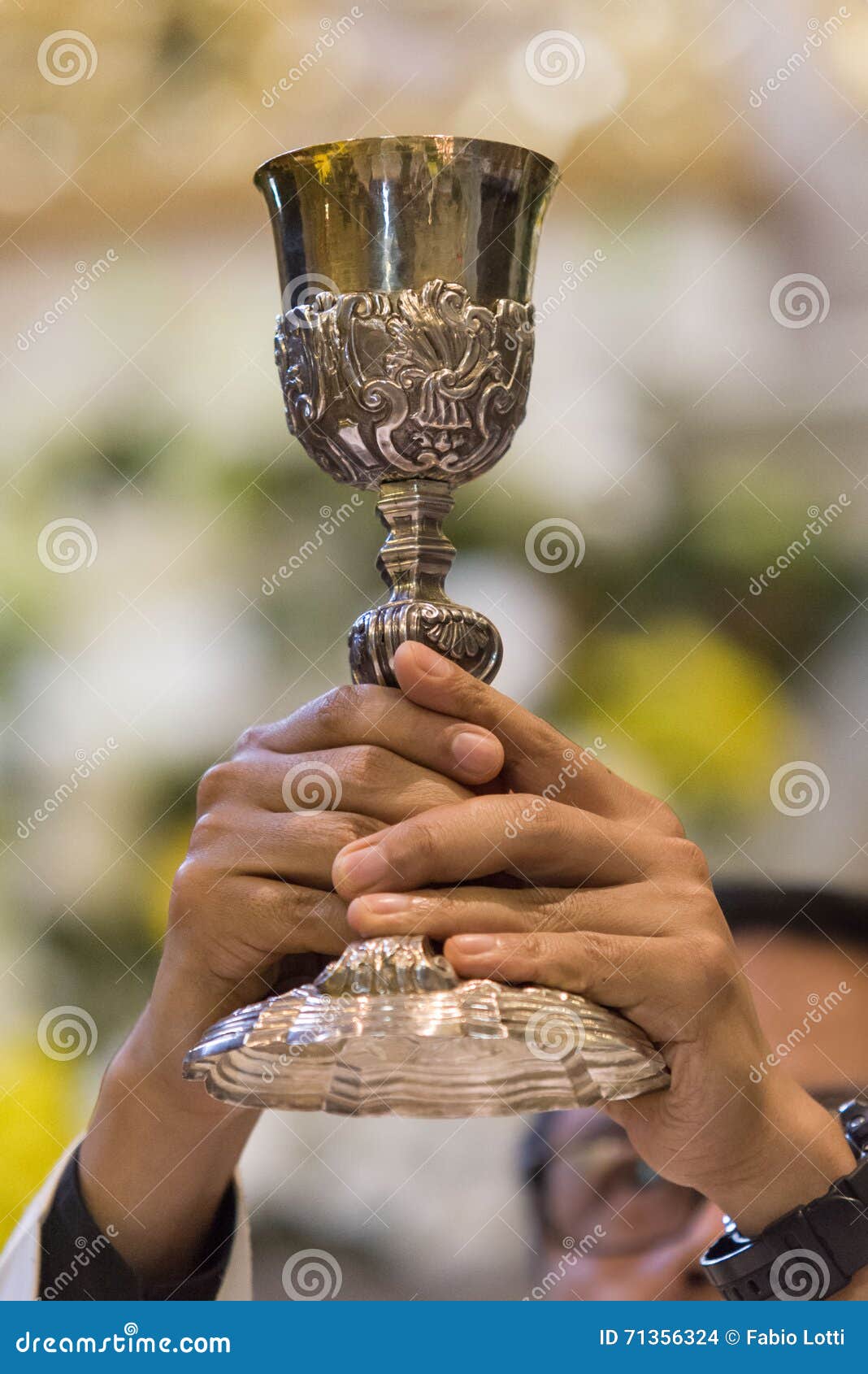 The Goblet during the Communion Stock Photo - Image of ceremony, rite ...