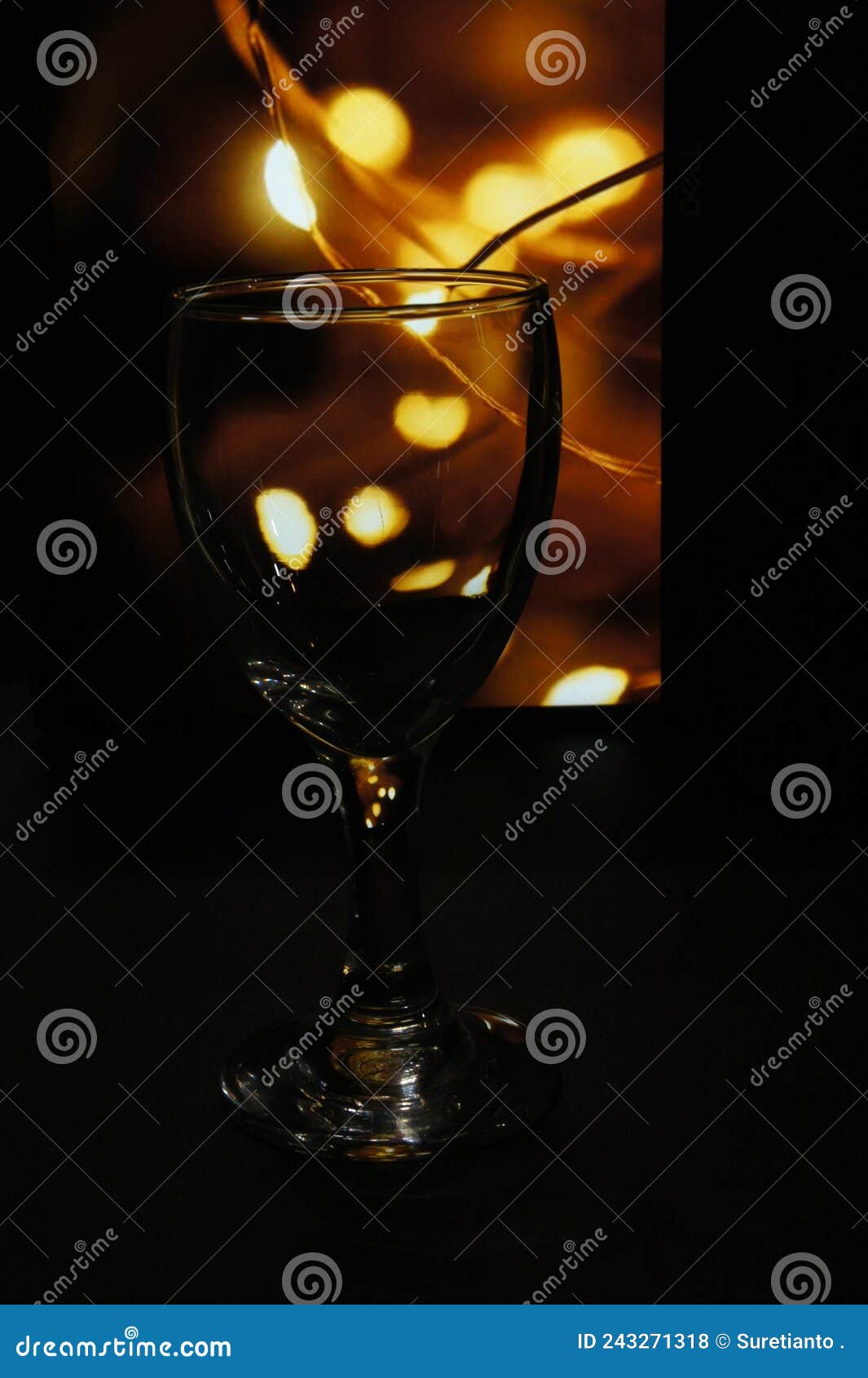 Goblet glass stock photo. Image of elegant, dinner, glassware - 243271318