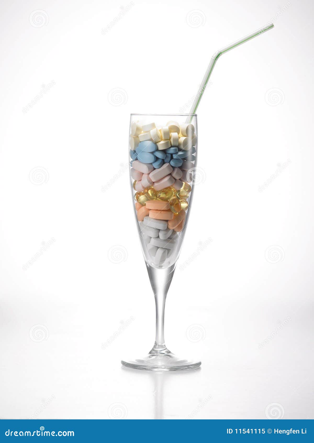 Goblet, Medicine & Straw Stock Image - Image of drug, dose: 11541115