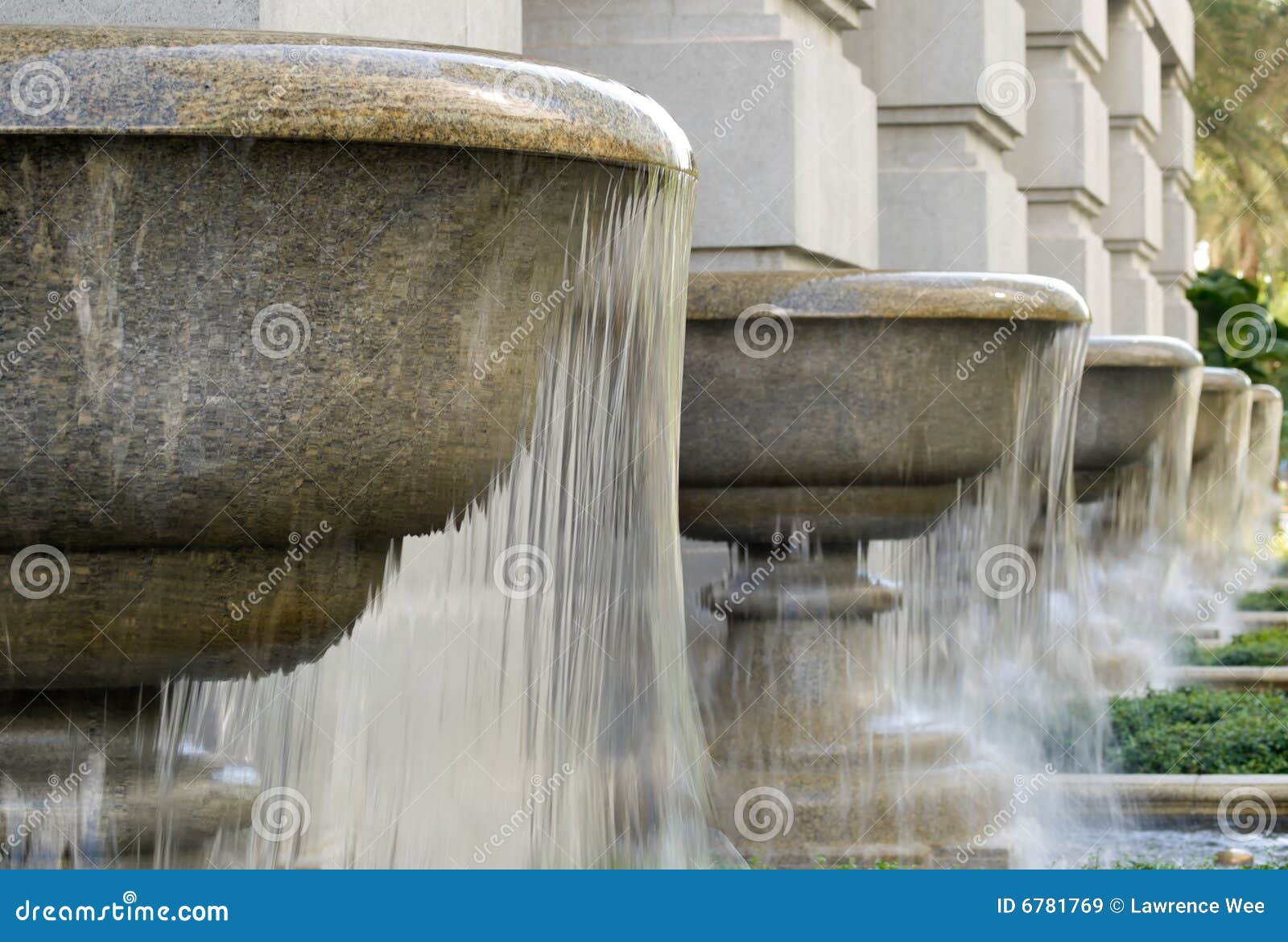 Goblets of Fountains stock image. Image of cups, wall - 6781769
