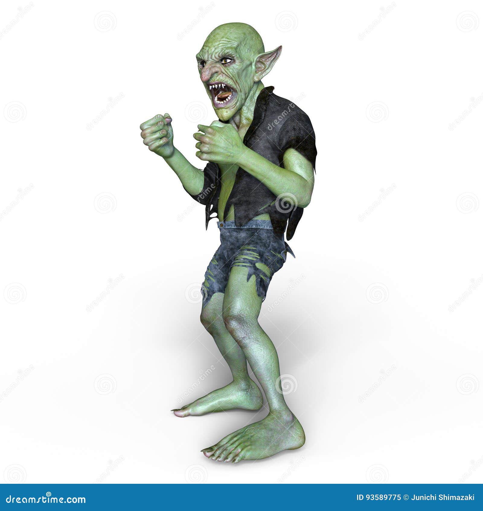 Goblin stock illustration. Illustration of ugly, goblin - 93589775