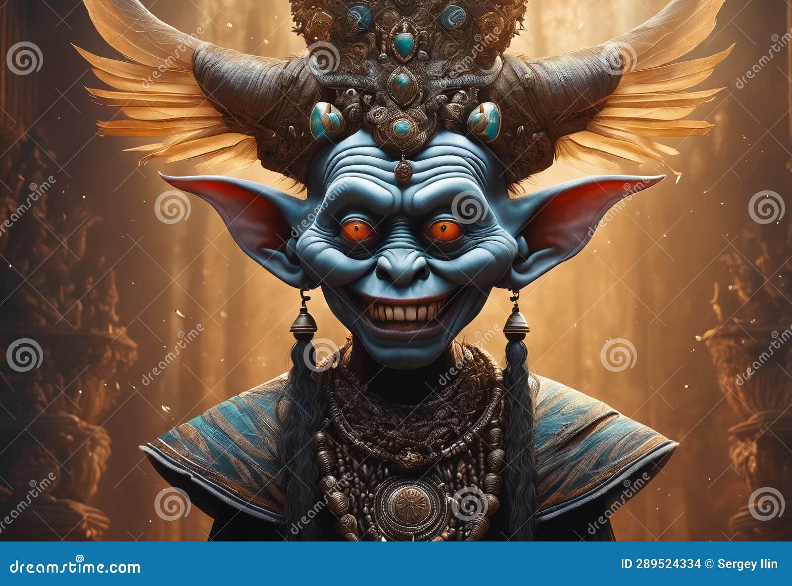 Goblin-Fantasy Figure Royalty-Free Stock Image | CartoonDealer.com #6530566