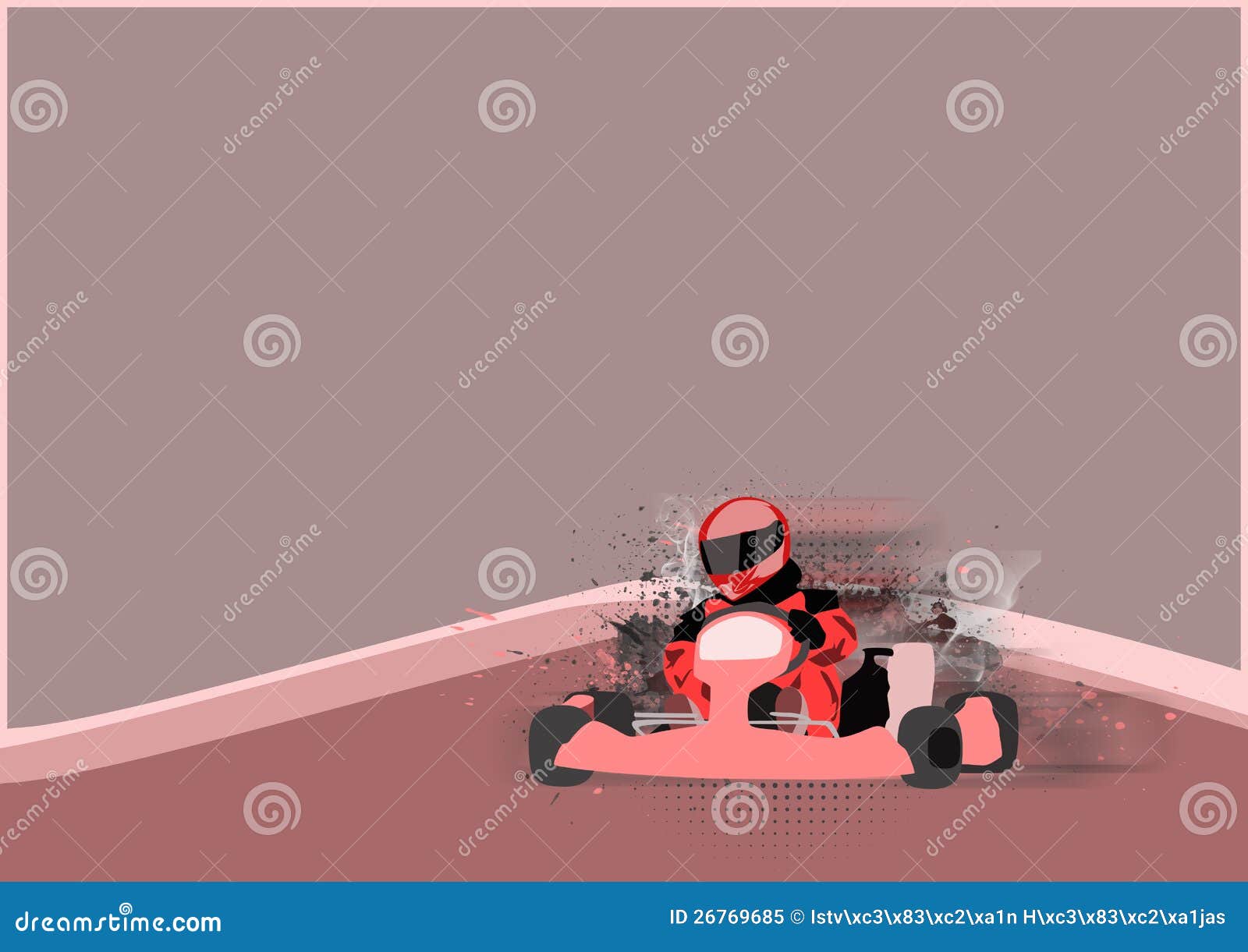 Gocart Background Royalty-Free Stock Photography | CartoonDealer.com ...