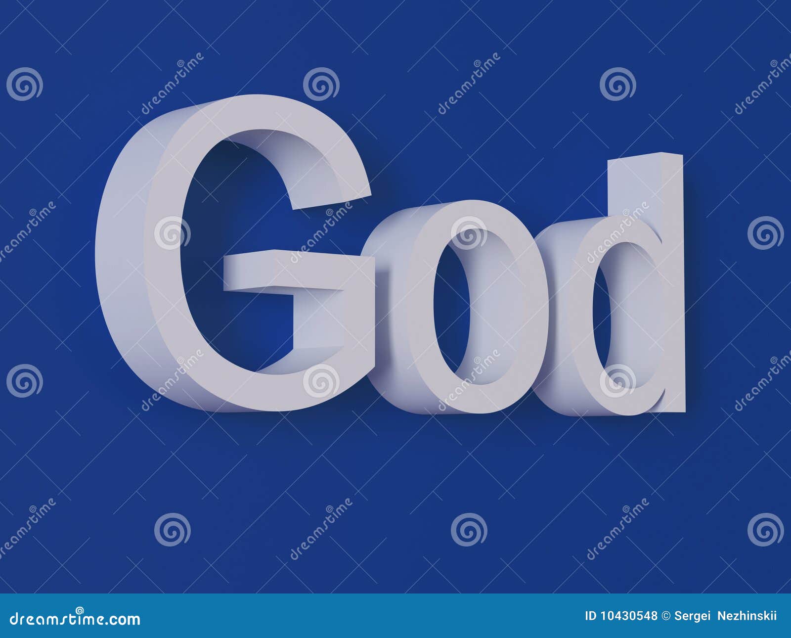 God stock illustration. Illustration of logo, symbol - 10430548