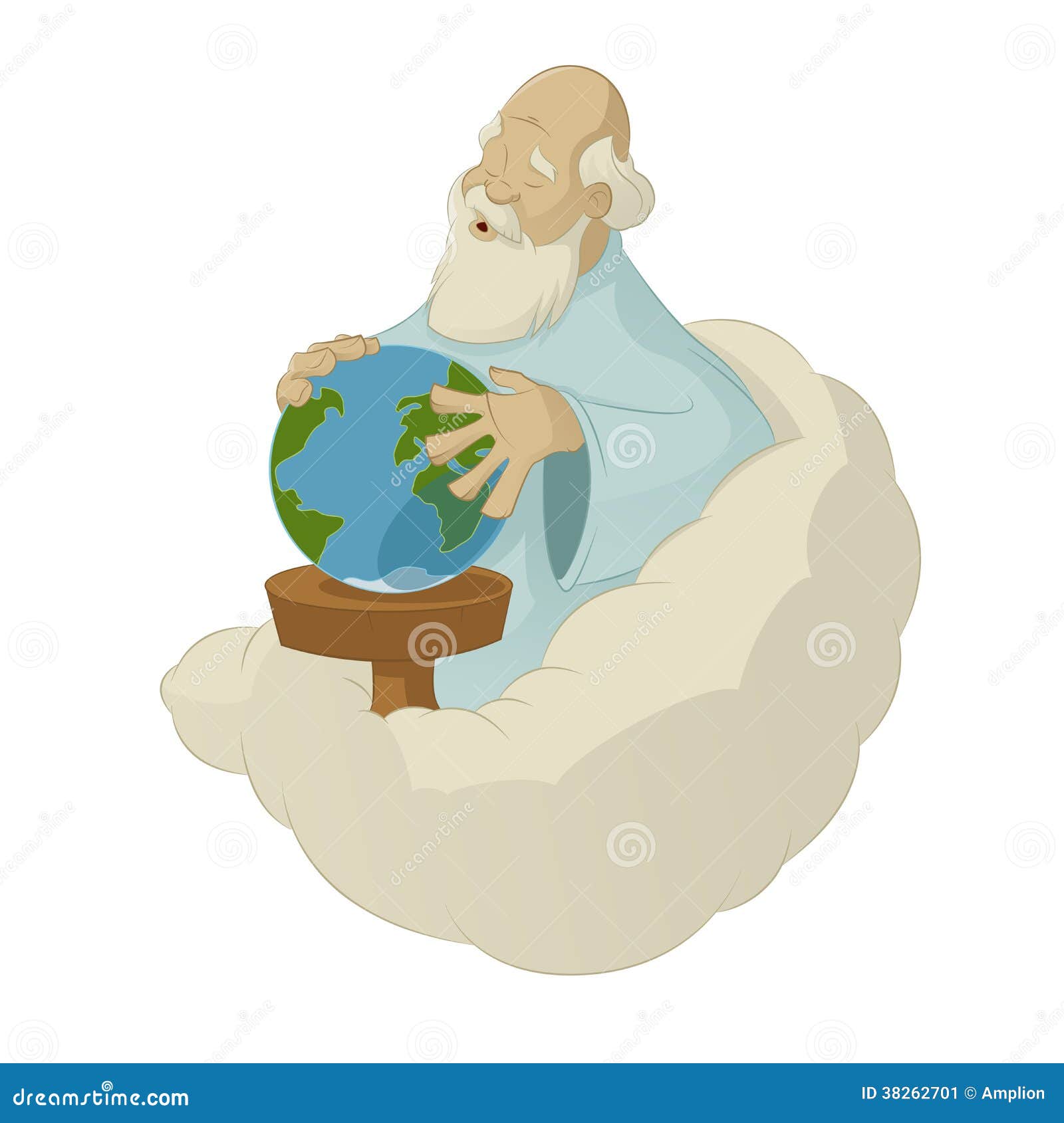 God stock illustration. Illustration of characters, happiness - 38262701