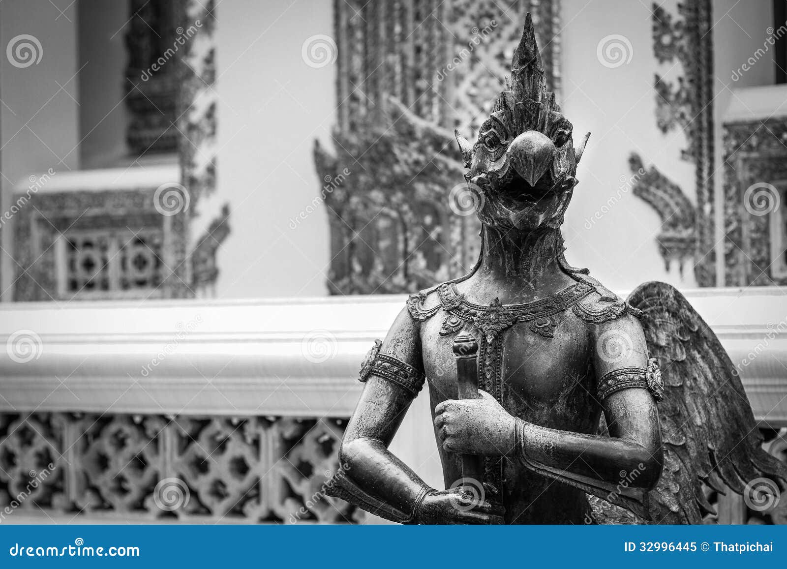 God of bird statue stock image. Image of buddhism, buddha - 32996445
