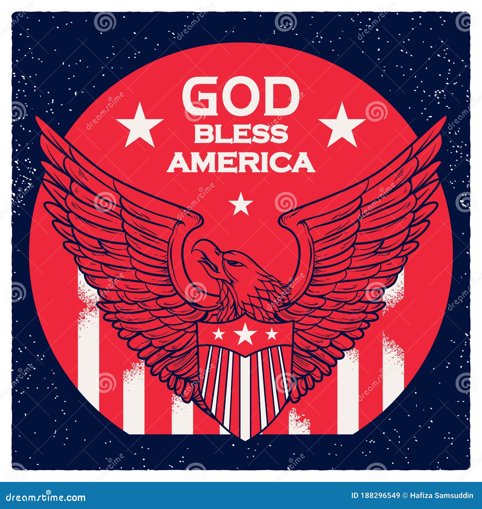 God Bless You Poster With Hands In Prayer Gesture. Cartoon 3d Style ...