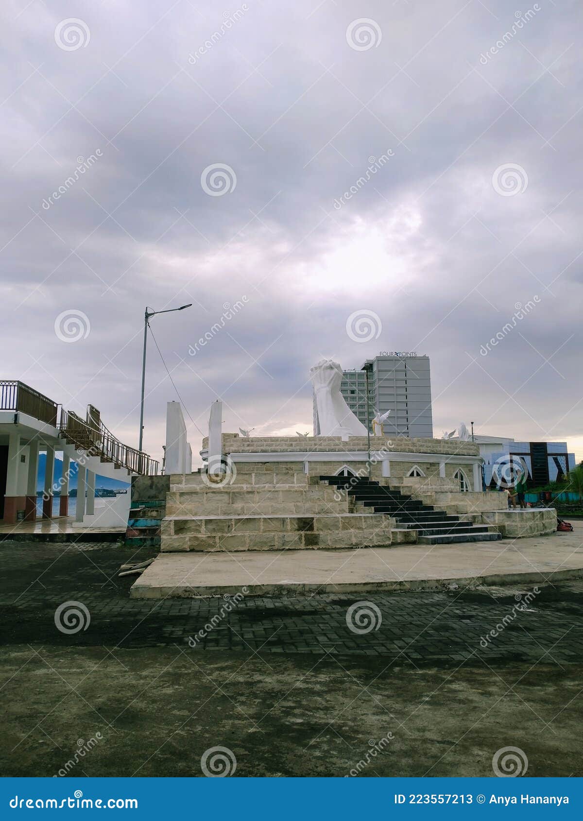 Landmark Of Manado City Editorial Image | CartoonDealer.com #185847746