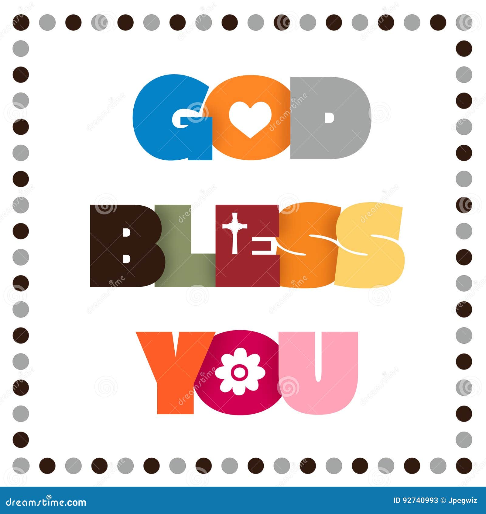 God Bless You Stock Illustrations – 232 God Bless You Stock ...