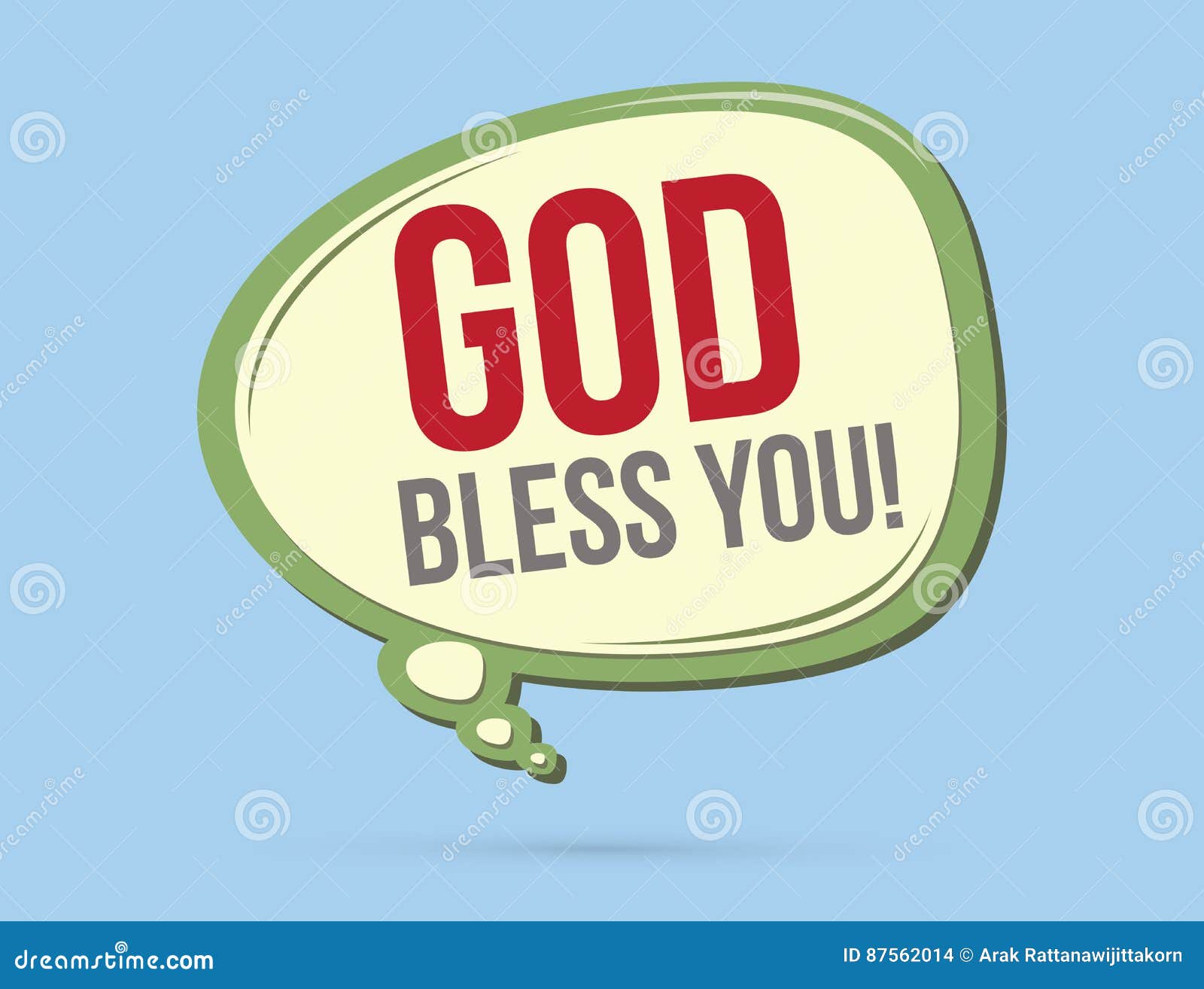 God bless you text stock vector. Illustration of bless - 87562014