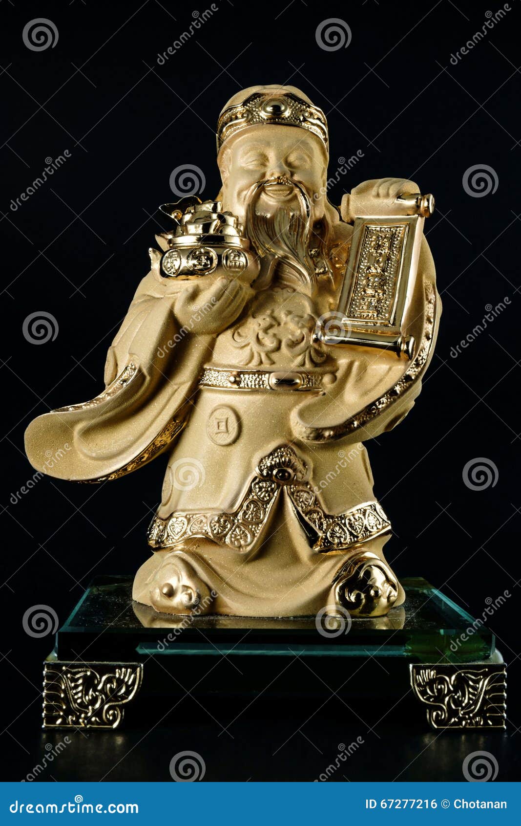 God Chinese Cai Shen stock photo. Image of shen, asian - 67277216