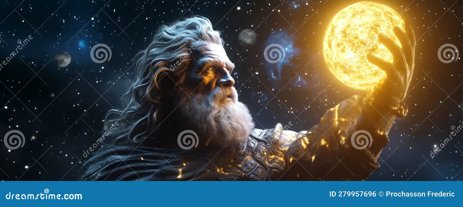 God Creating the Sun, AI Generated Stock Photo - Image of conceptual ...