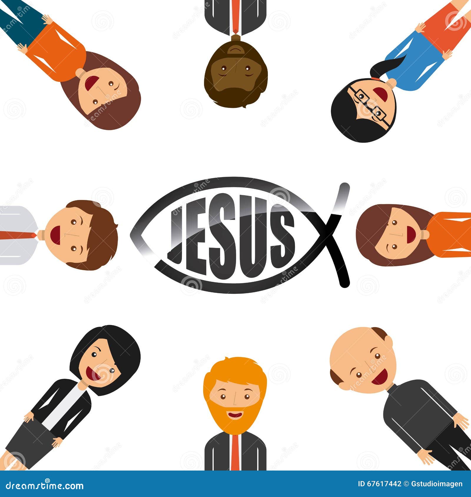 God and family design stock illustration. Illustration of religion ...
